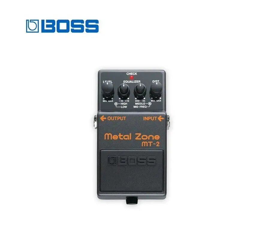 BOSS MT-2 Педаль эффектов искажения Metal Zone Профессиональные аксессуары для электрогитары