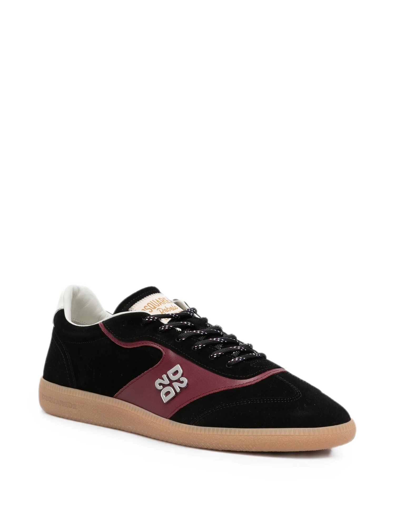 Кроссовки DSQUARED2 Rebels logo-plaque sneakers, размер 45 — фото 1