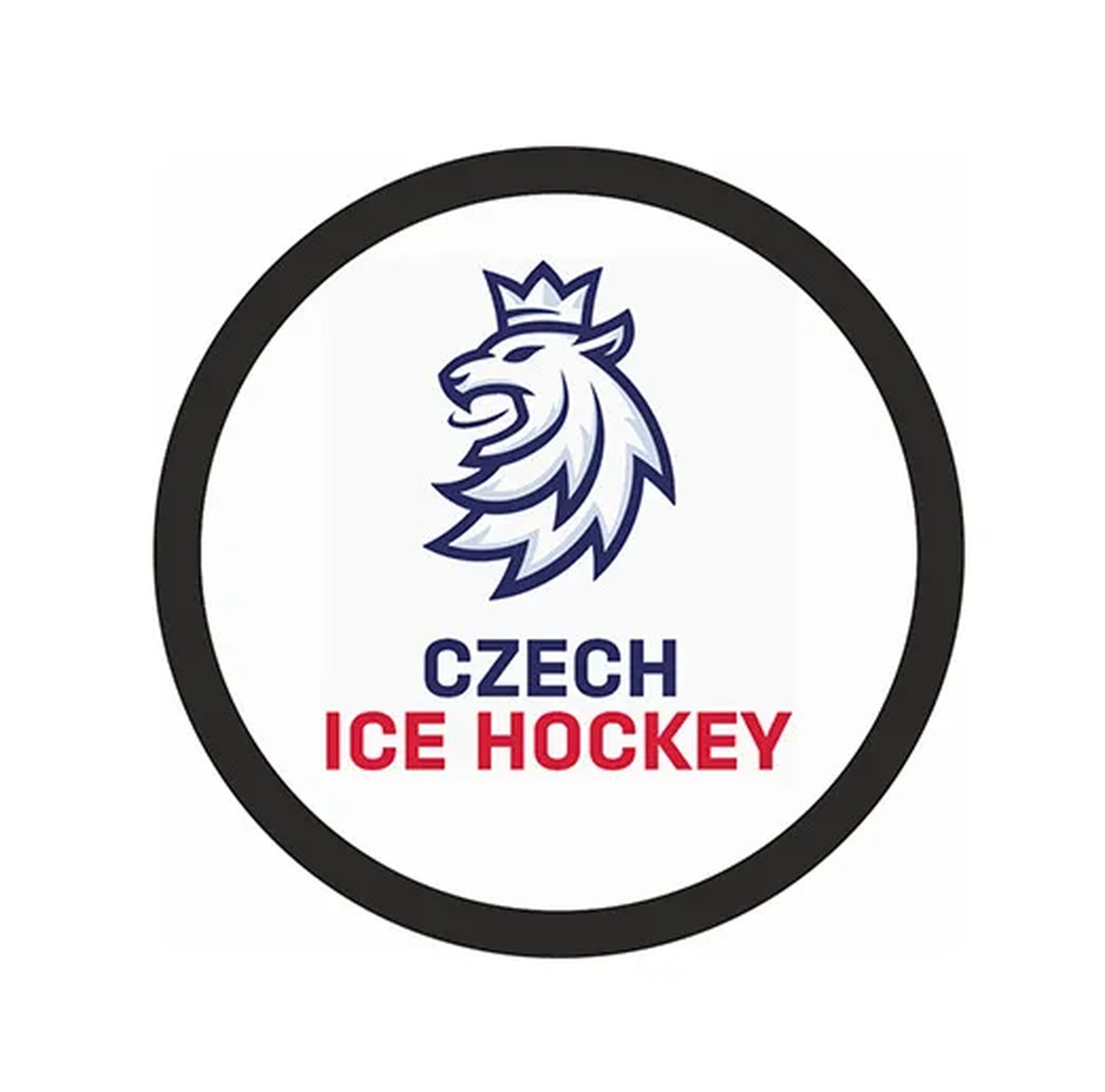 Шайба Rubena Федерация Хоккея Чехии CZECH ICE HOCKEY, цвет белый