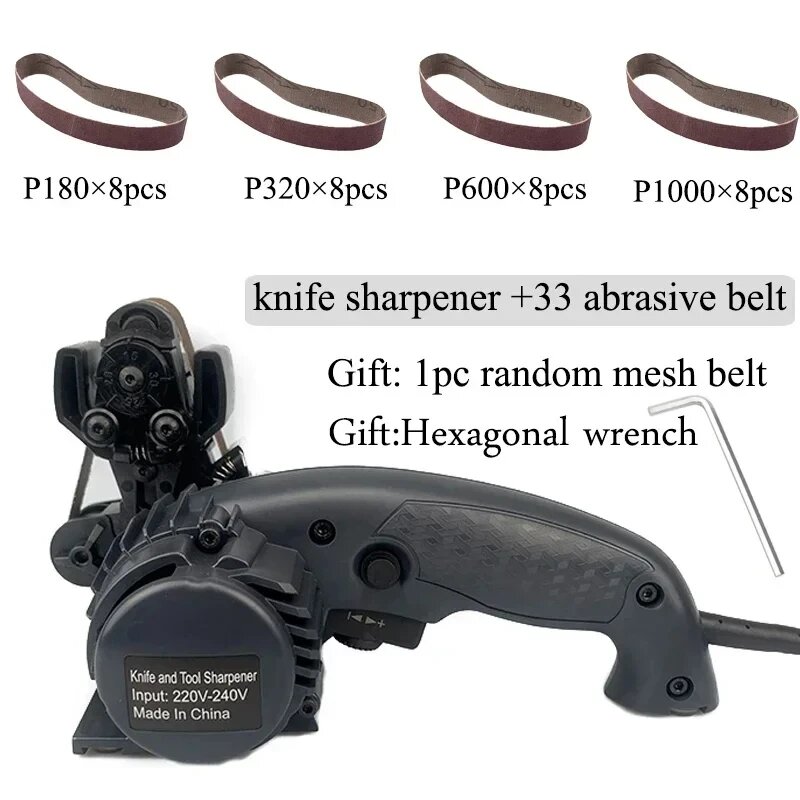 Электрическая точилка для ножей, 33 belt Sharpener