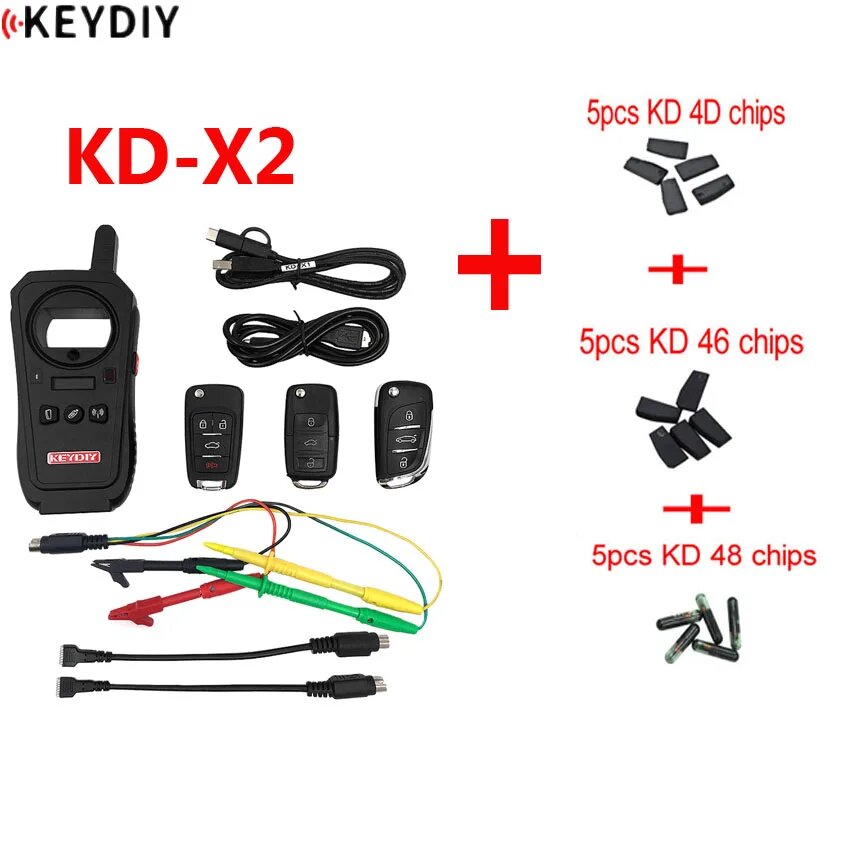 KEYDIY KD-X2 KD X2 Программатор ключей Генератор Чип-считыватель частоты Лучшее, чем KD-X2 15 chips