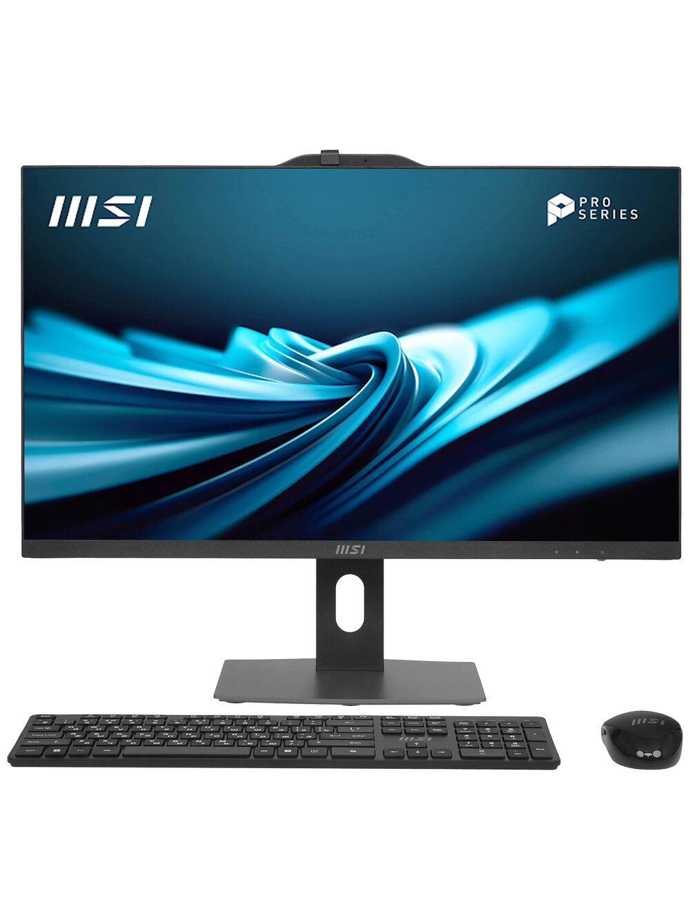 Моноблок 9S6-AF8321-1208 PRO AP272P 14M-1208XRU 27"(1920x1080 IPS)/Intel Core i5 14400(2.5Ghz)/16384Mb/512PCISSDGb/noDVD/Int: Intel UHD Graphics 730/Cam/BT/WiFi/-/war 1y/4.63kg/Black/noOS + Wireless KB+M