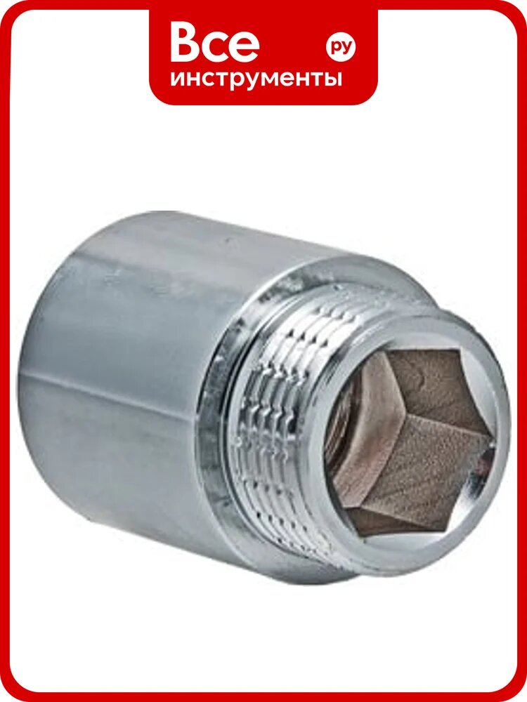 Удлинитель 1 вн. х30мм хром Valtec VTr.198. C.0630
