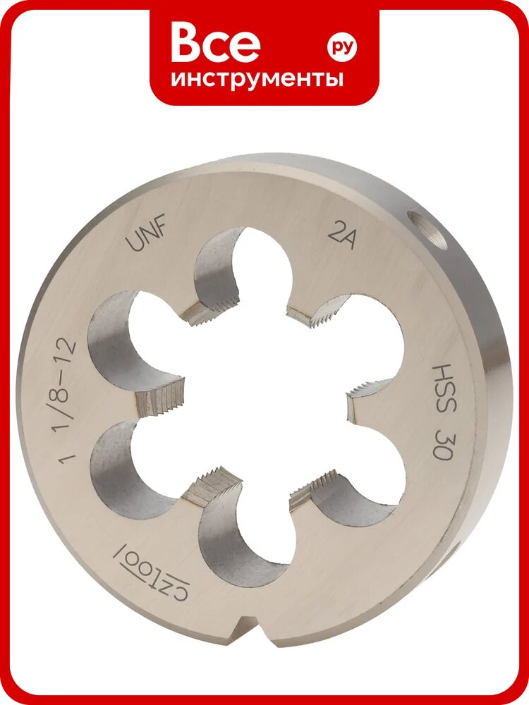 Плашка Bucovice Tools UNF 1.1/8" -12 HSS 65x18мм 246118BT