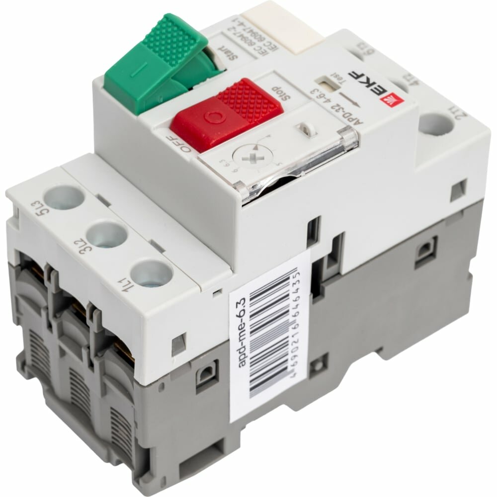 Автомат пуска двигателя EKF АПД-32 4-6,3А apd-me-6.3 — фото 1