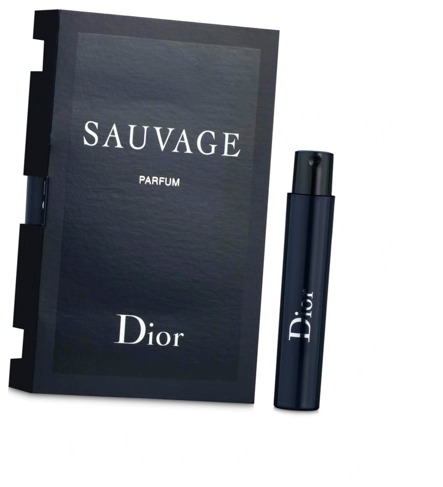 Christian Dior Sauvage Parfum sample 1 мл мужской аромат - Кристиан Диор Саваж парфюм пробник