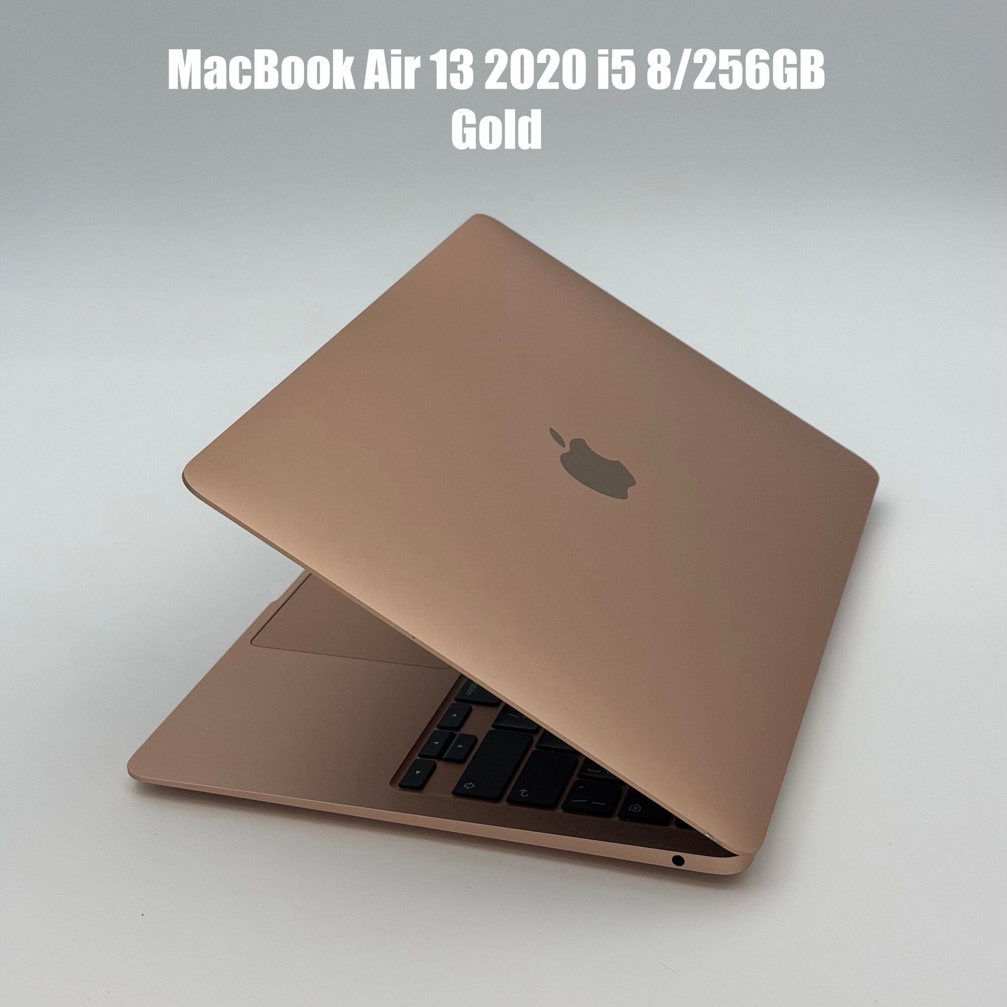 13.3" Ноутбук Apple MacBook Air 13 Early 2020 2560x1600, Intel Core i5 1.1 ГГц, RAM 8 ГБ, LPDDR4X, SSD 256 ГБ, Intel Iris Plus Graphics, macOS, Золотистый