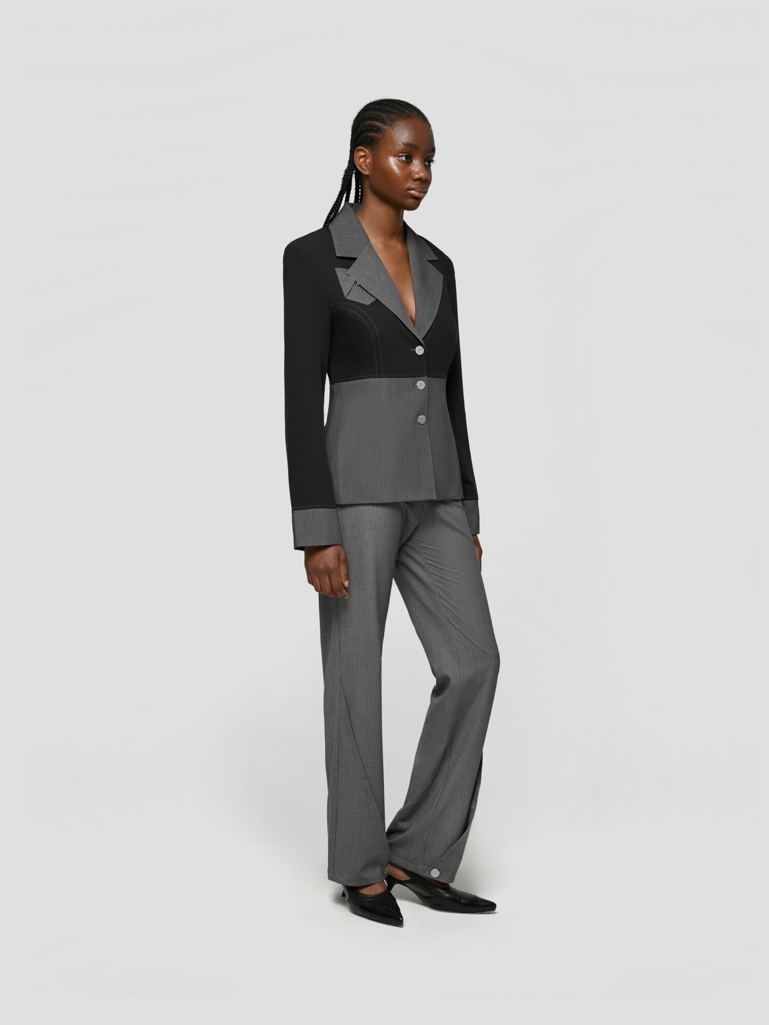 Брюки Pinstripe Chic