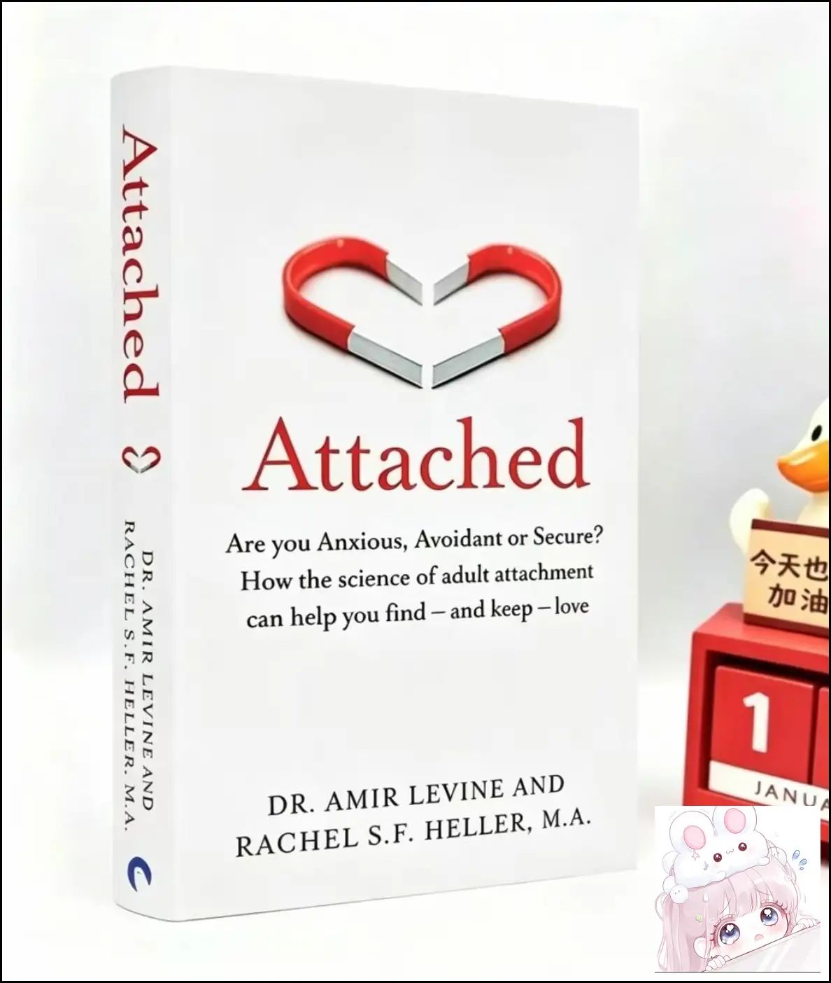 Attached by Amir Levine & Rachel Heller Relationship & Attachment Theory Book
