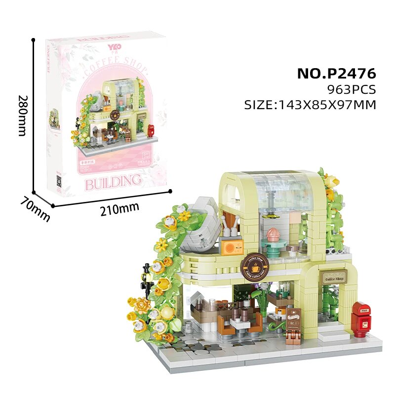 MINISO Мини-конструктор "Уличный вид"
