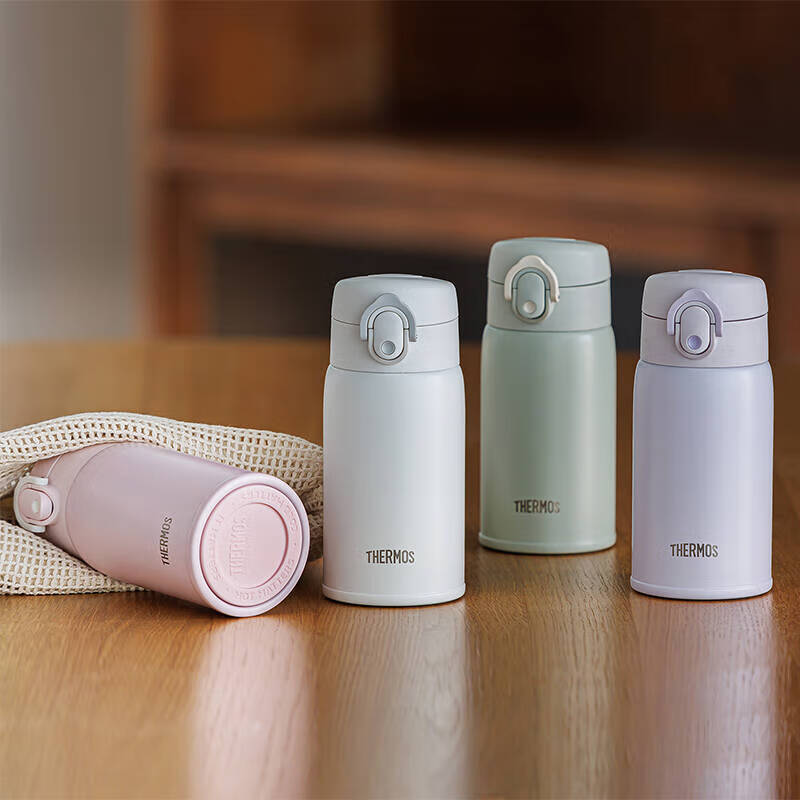 THERMOS 280 мл термос с 316L нержавеющей сталью и силиконовой подставкой для ежедневного использования