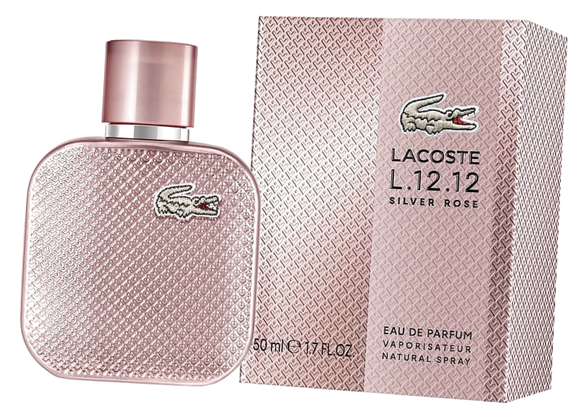 Lacoste L 12 12 Silver Rose 50 мл женская парфюмерная вода / Серебряная Роза