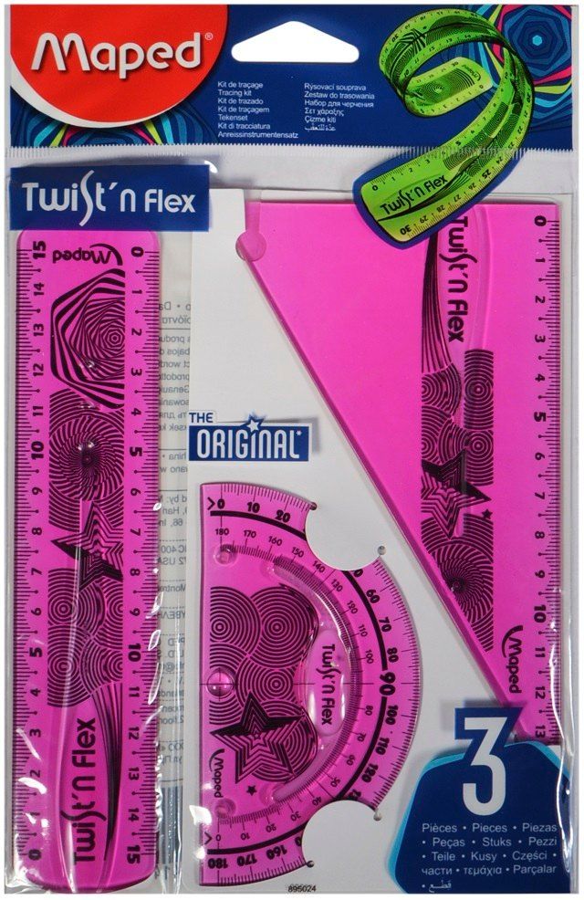 Набор геометрический Twist N Flex , Maped