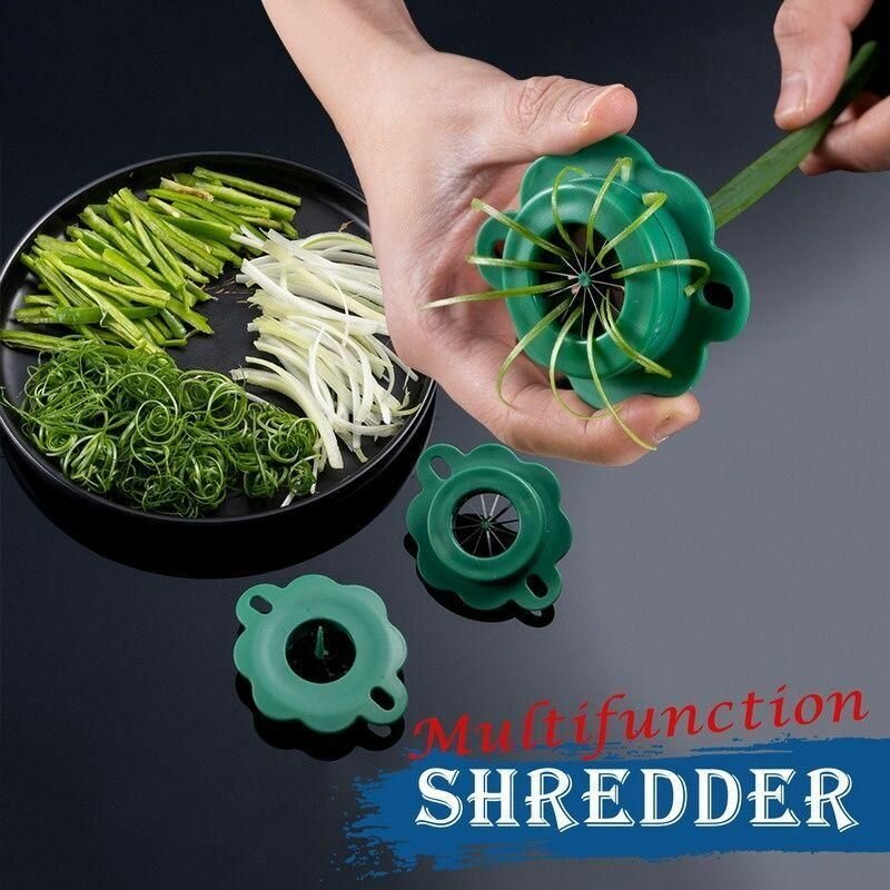 Шелковый нож Shred, измельчитель лука, кухонные аксессуары, измельчитель, овощи, лук-батун, слайсер