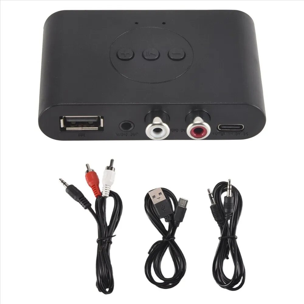 Bluetooth 5.3 аудио приемник NFC USB U Disk 3.5 мм AUX стерео музыкальный беспроводной адаптер для автомобильного усилителя динамиков