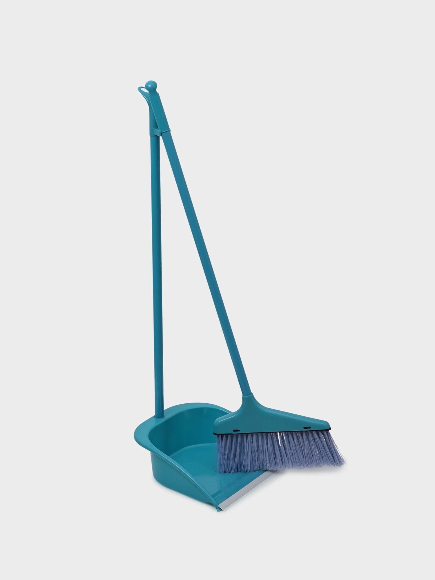 Набор для уборки: щётка для пола, совок, ручки металлические