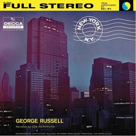 George Russell - New York, N.Y. (Analogue, Acoustic Sounds) (0602435120935) виниловая пластинка