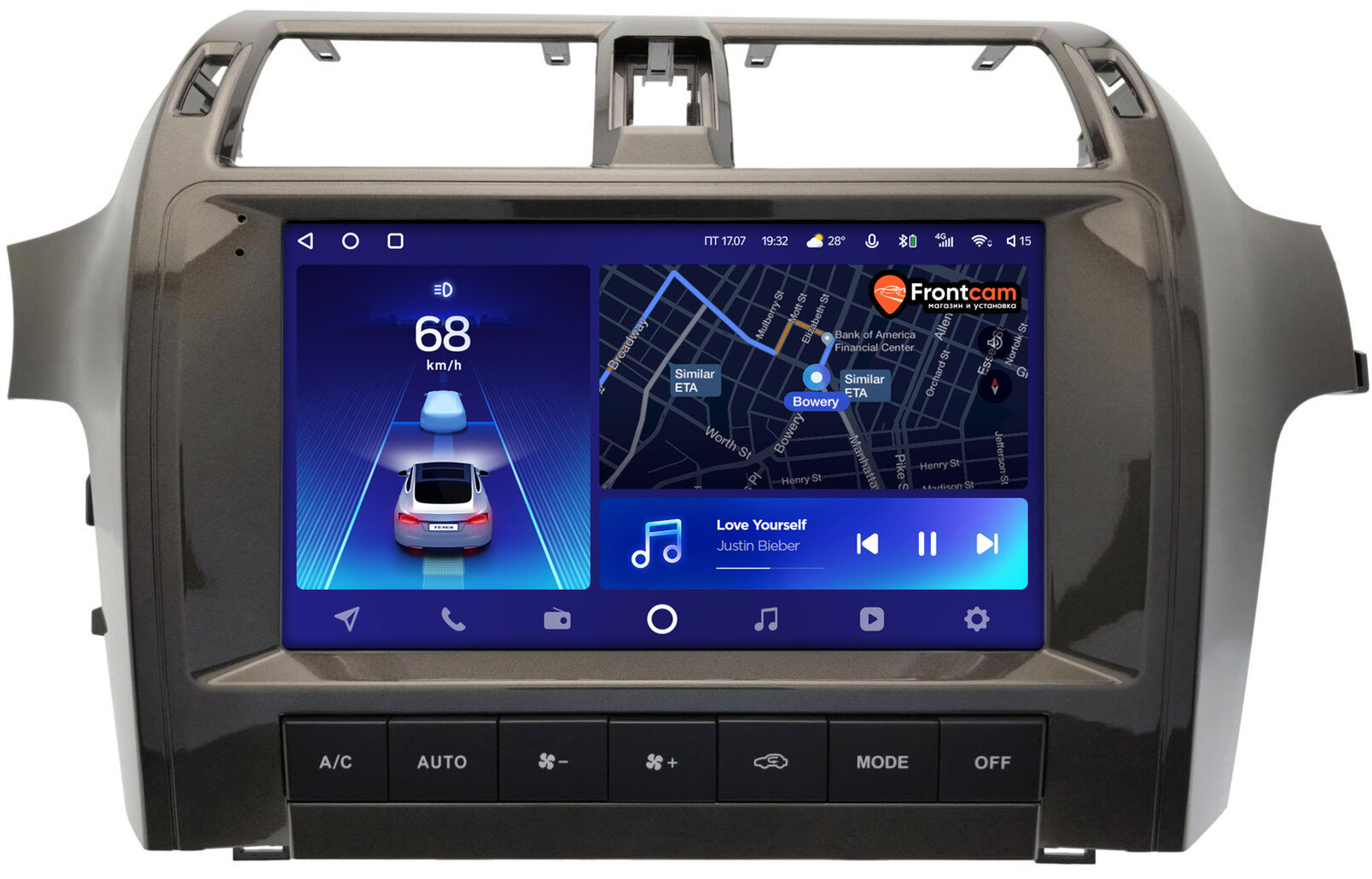 Штатная магнитола Lexus GX 460 2009-2013 (Тип A, can LZ) Teyes CC2 PLUS 4/32 10" RM-10-3221 Android 10 (4G-SIM, DSP, QLed)