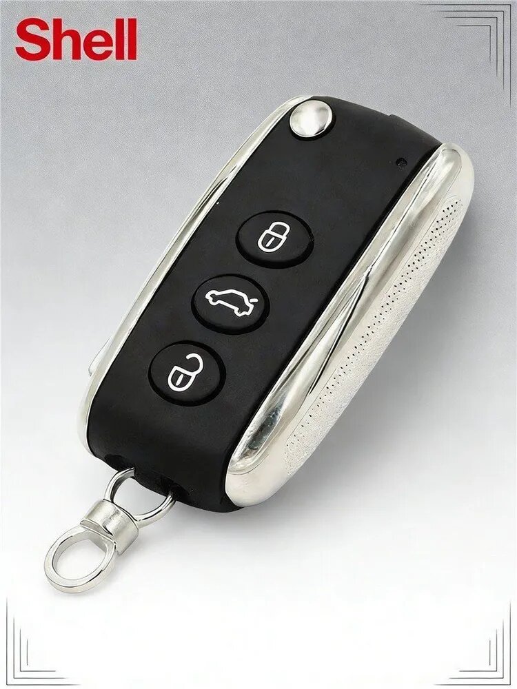 3-кнопочный складной корпус для ключа Bentley Mulsanne Hurtling GT, чехол автомобильного