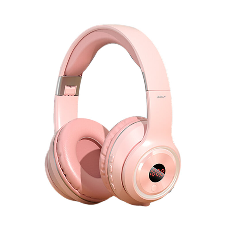 Беспроводные наушники унисекс MUYKUY 1288947436, с микрофоном, Bluetooth 5.0, время работы 20 часов