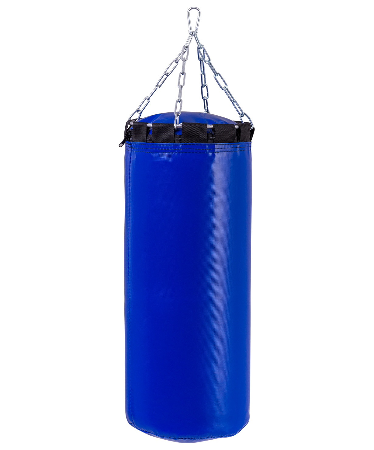 Боксерский мешок , 60 см, 15 кг, тент, цепь + карабин, синий