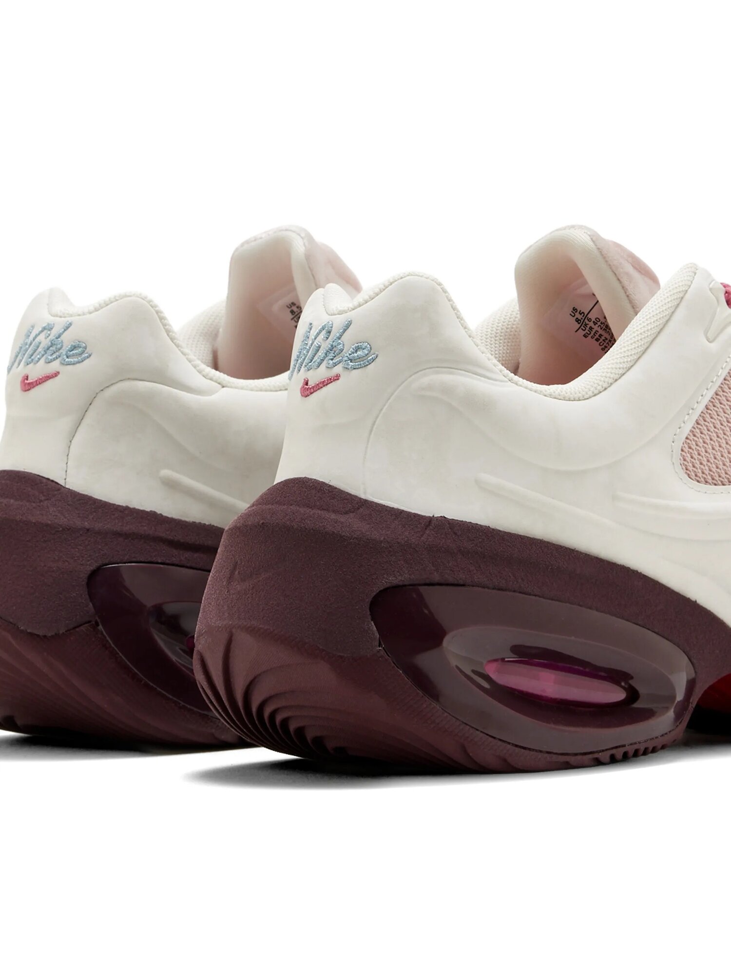 Кроссовки NIKE, размер 11.5 US, белый-красный — фото 1