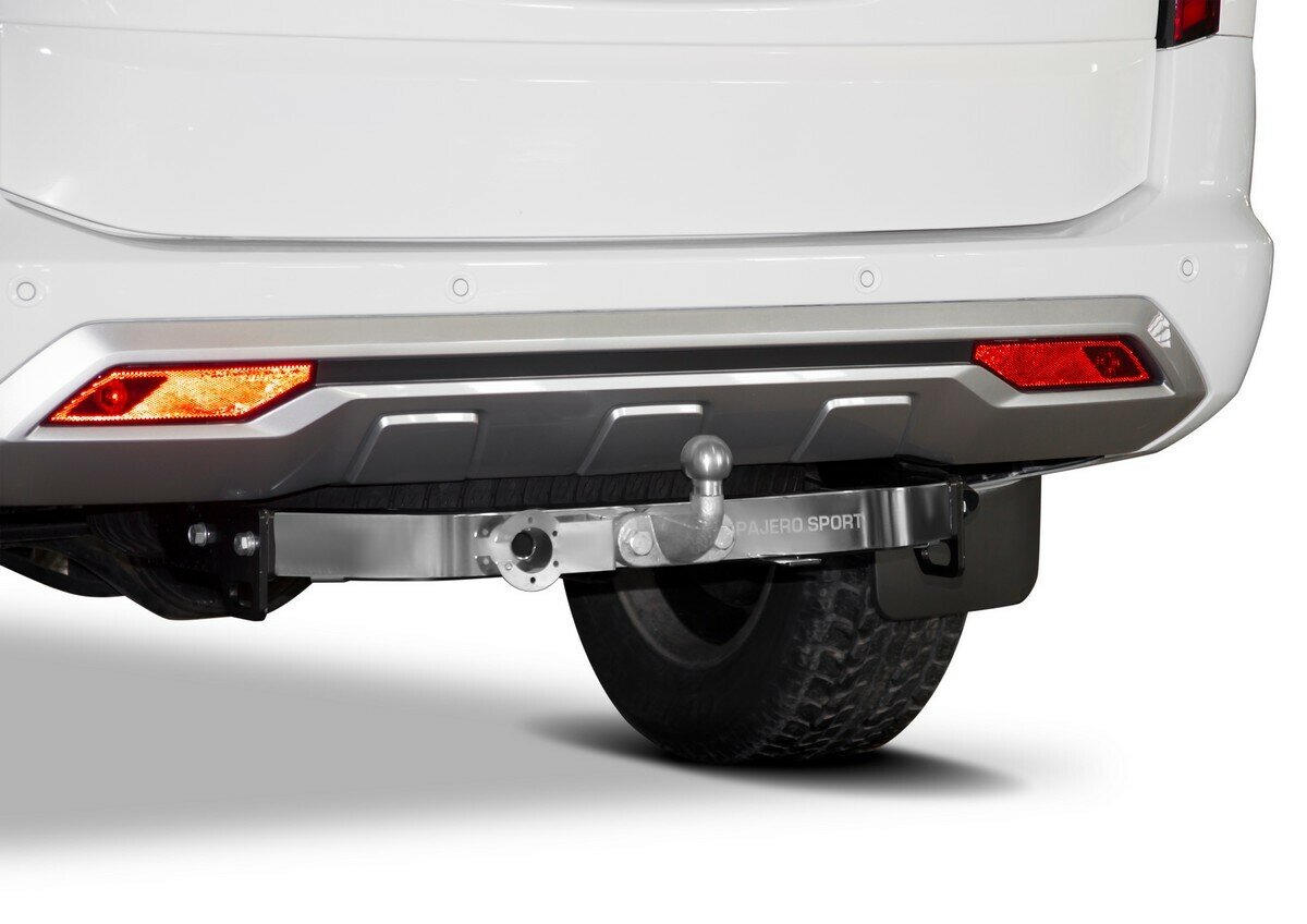 Фаркоп c электрикой Smart для Mitsubishi Montero Sport III поколение рестайлинг 2019-н. в, шар F, 2000/75 кг, F.4016.001