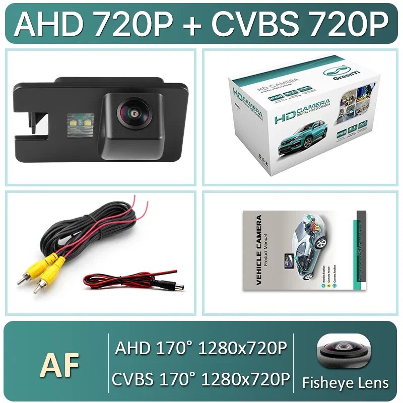 Камера заднего вида для Great Wall Hover H3 H5 H6 2010-2013 AHD720P-CVBS720P