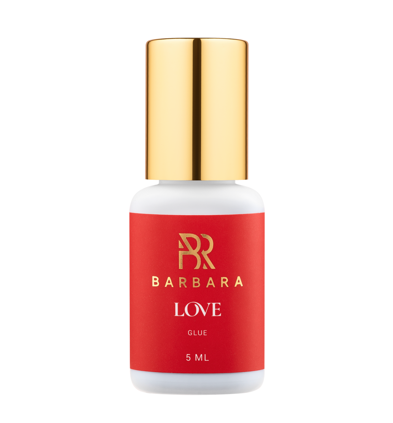 Клей BARBARA "Love", черный, смолистый, скорость сцепки до 0,3 сек, 5мл