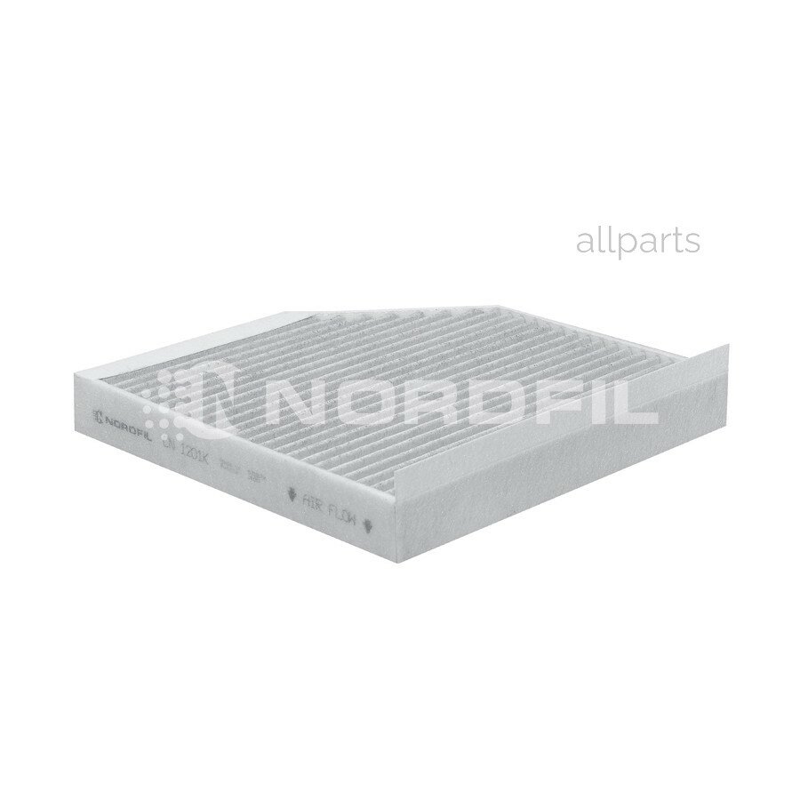 NORDFIL CN1201K Фильтр салона угольный AUDI A6 (4G2/4G5/4GC/4GD) A7 (4GA/GF) A8 (4H) ALLROAD III (4GH)