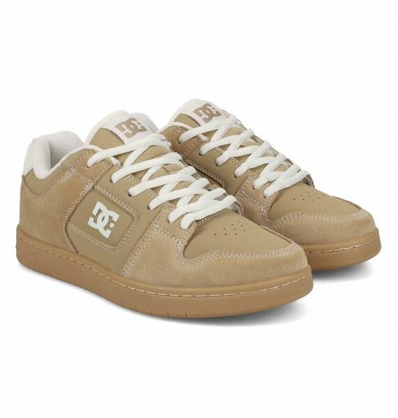 Кеды DC Shoes Базовая коллекция, размер 40.5, бежевый — фото 1