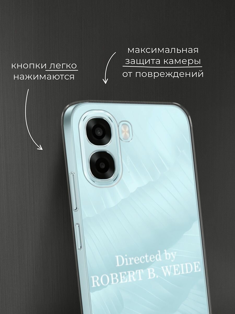 Чехол на Oppo A6x / Оппо A6x с принтом Robert B Weide, прозрачный — фото 1