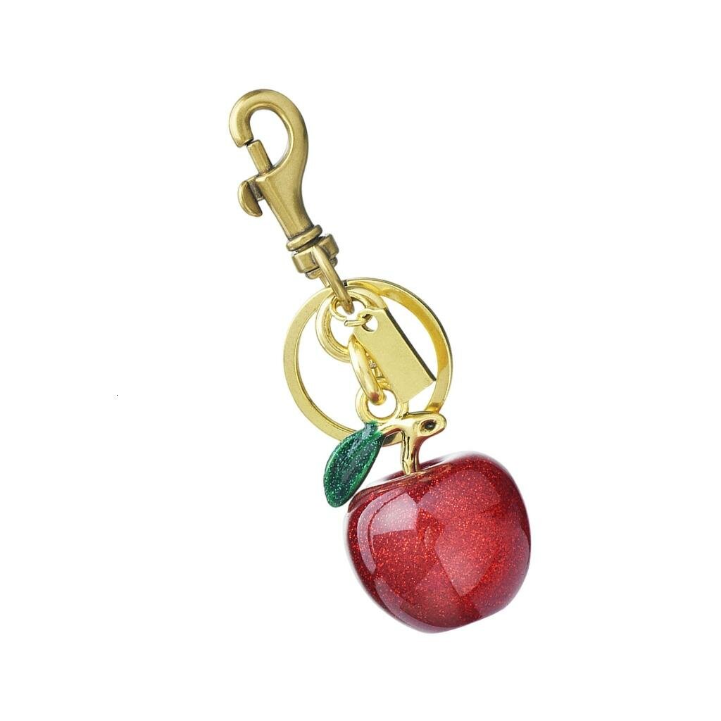 Брелок-подвеска «Яблоки», Лук розовый