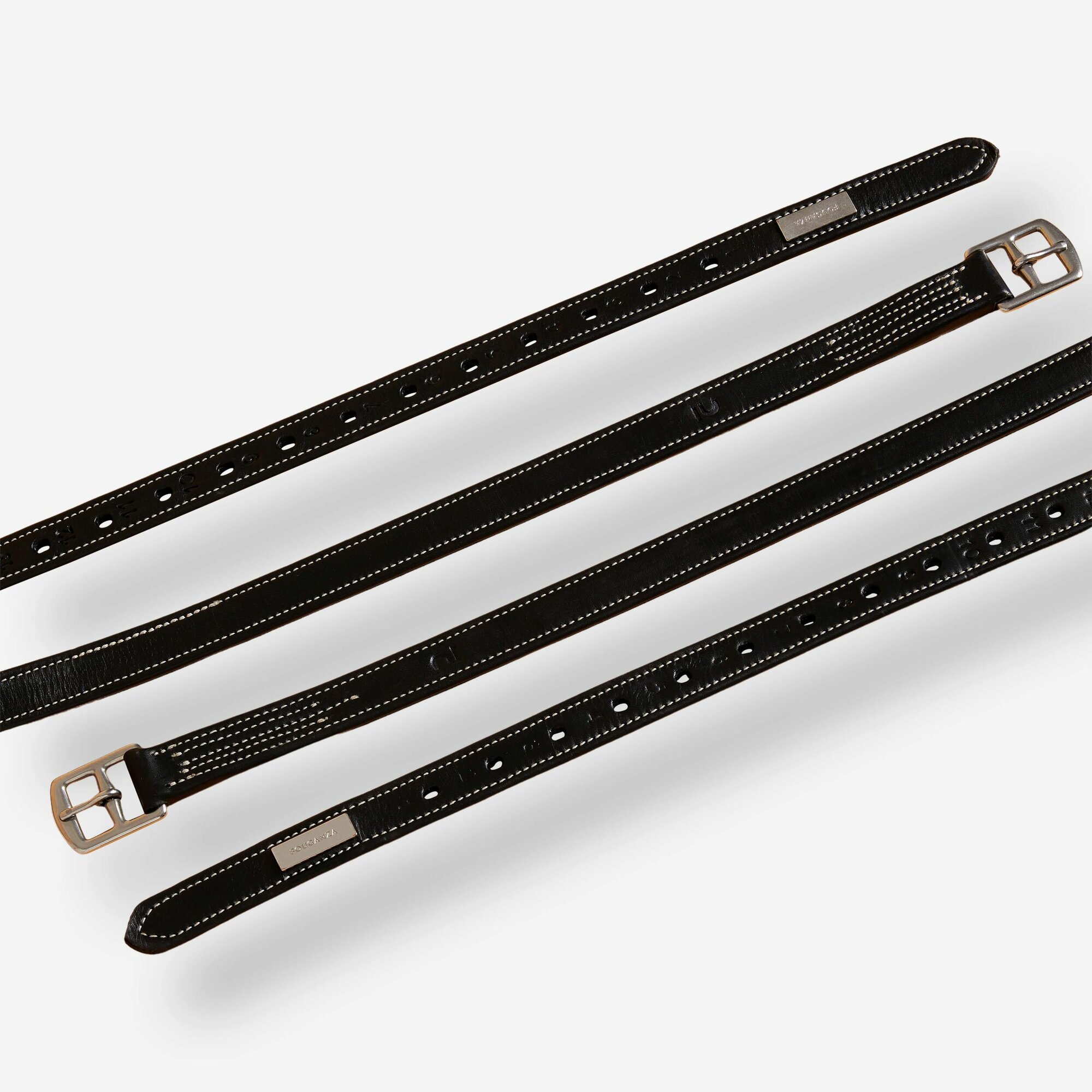 Кожаные стремена Fouganza Romeo , Decathlon, Цвет: 0, Размер: 125 см