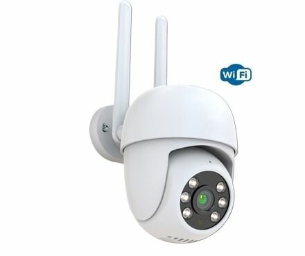 FOX FX-C5SE (Неясыть) 5МП Уличная поворотная WIFI камера, с динамиком, микрофоном и гибридной подсветкой (Детектор движения)