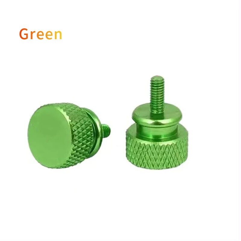 Алюминиевые винты-ступеньки M3/M4, 10 шт. M4, Green, 8mm