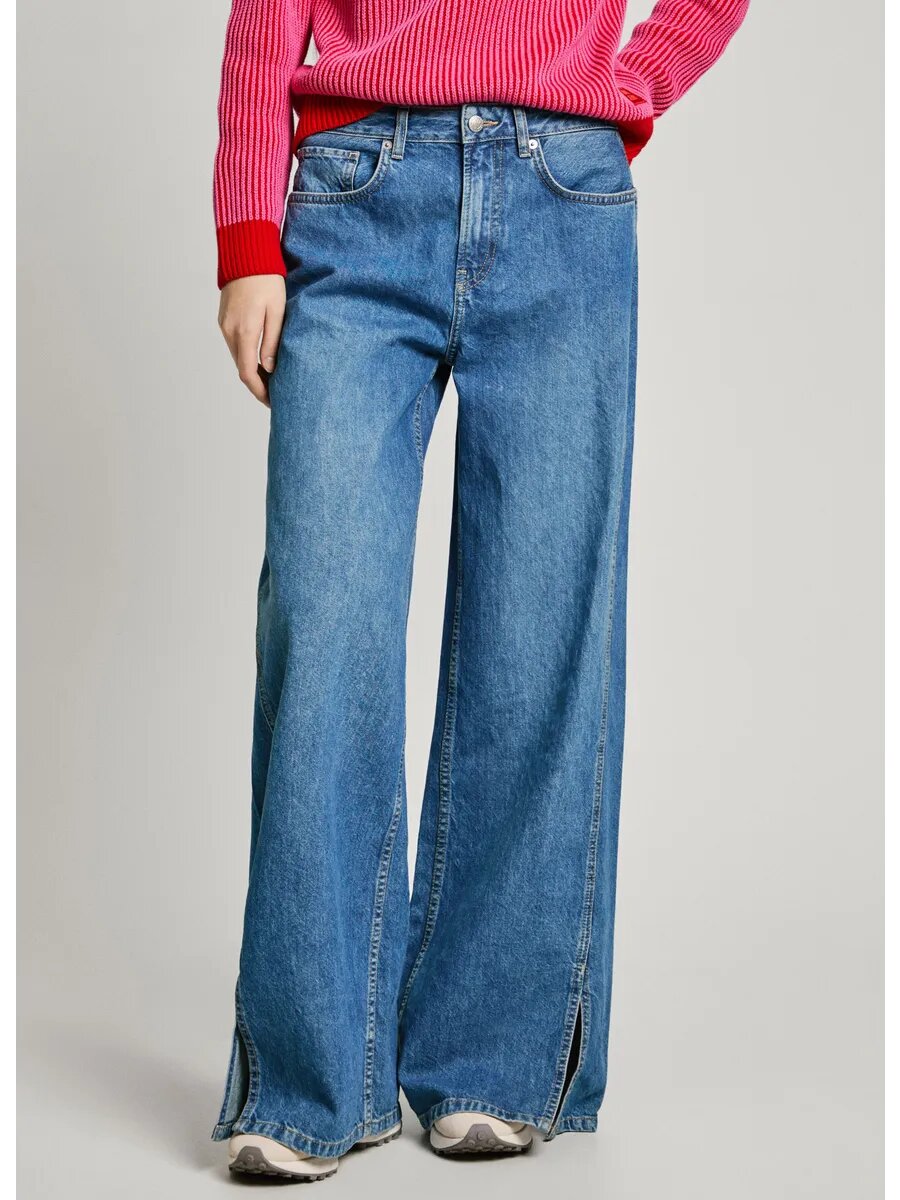 Джинсы широкие 