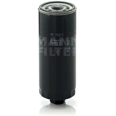Фильтр масляный MANN W735/1 AUDI V8 / FORD V6 Maverick/Mondeo/Explorer/Coguar