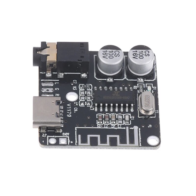 Плата аудиоресивера Bluetooth Type-C Bluetooth 5,1 MP3, плата автомобильного аудио декодера без потерь, беспроводной стереомузыкальный модуль 3,7-5 В