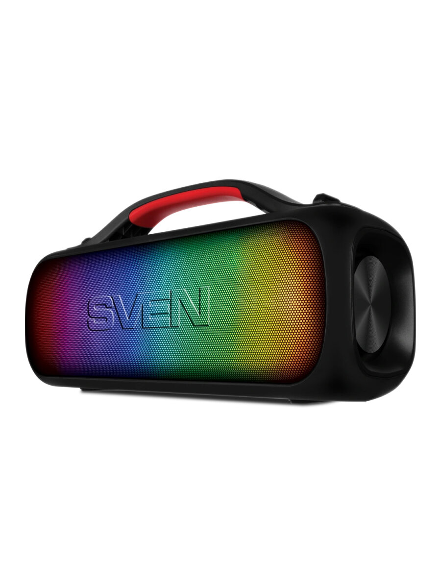 Колонка портативная SVEN PS-360 black (24Вт, USB, Bluetooth, питание от аккумулятора) (SV-021740)