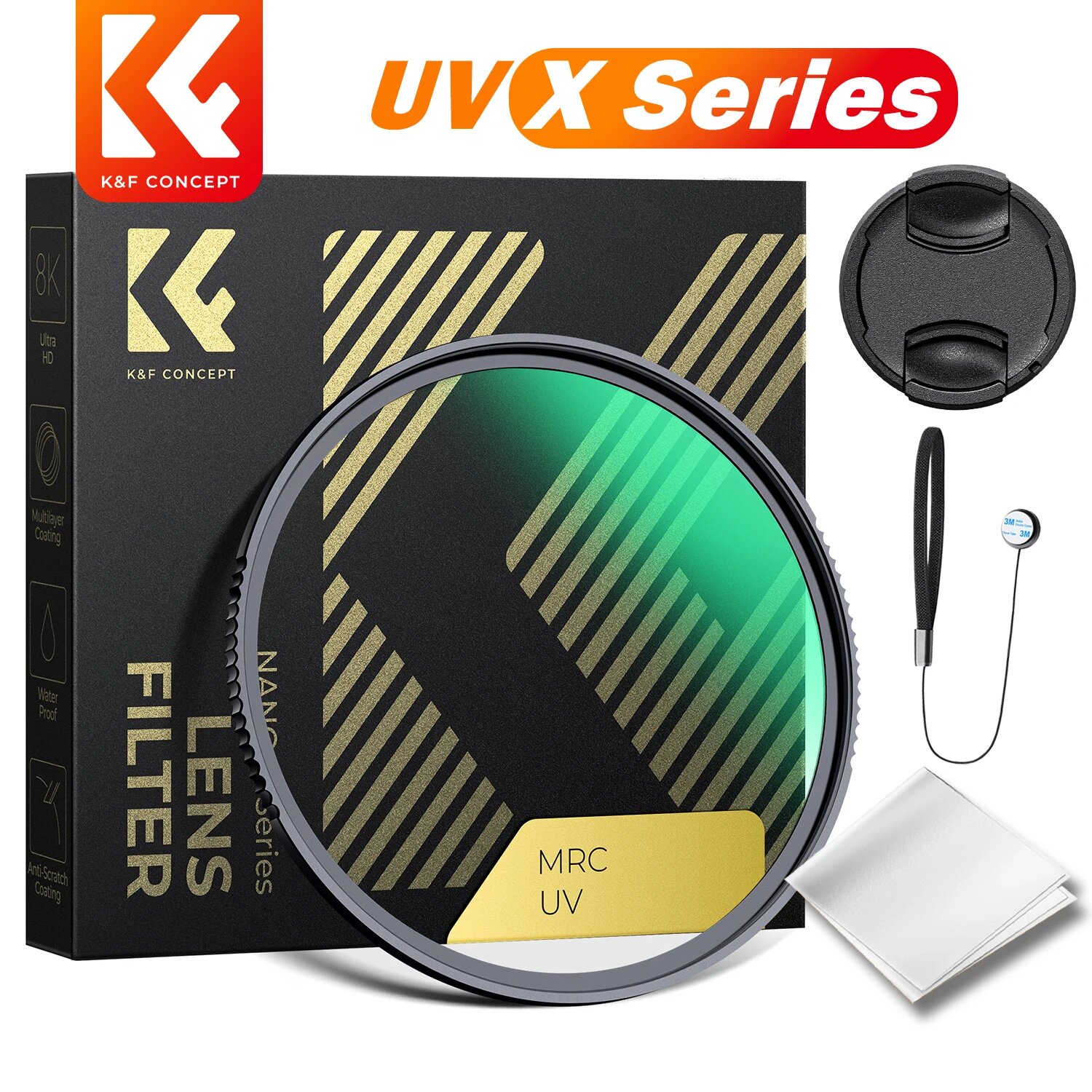 K&F CONCEPT УФ-фильтр NANO-X 72mm