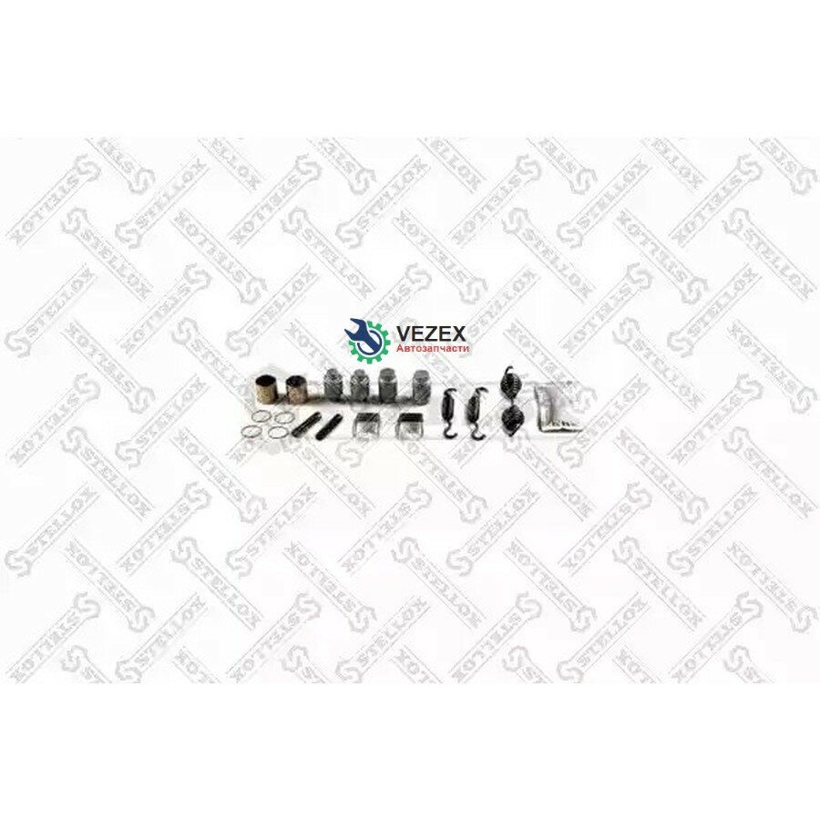 STELLOX 8510864SX р/к торм. колодки!(мр) 4рол+2втул+3пруж+2кроншт+4упл. кольца+2шплинта+смаз\ROR Series III