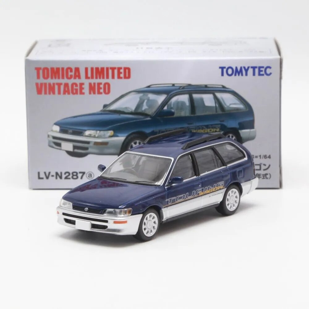 Машинка модель TAKARA TOMY Tomica 1:64 TL-V LV-N287a Toyota Corolla-Blue alloy car model