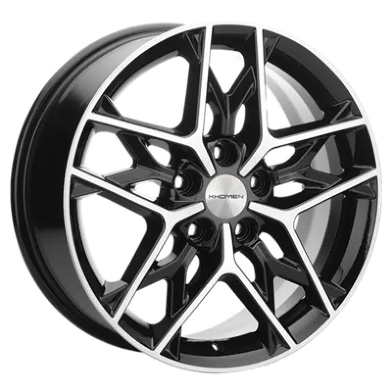 Диск колесный Khomen Wheels KHW1709 (Hyundai Tucson IV-Kia Sportage V) 7,0x17 5x114,3 Dia67.1 ET43,5 цвет Black-FP