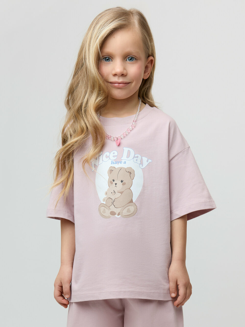 Футболка хлопковая для девочки