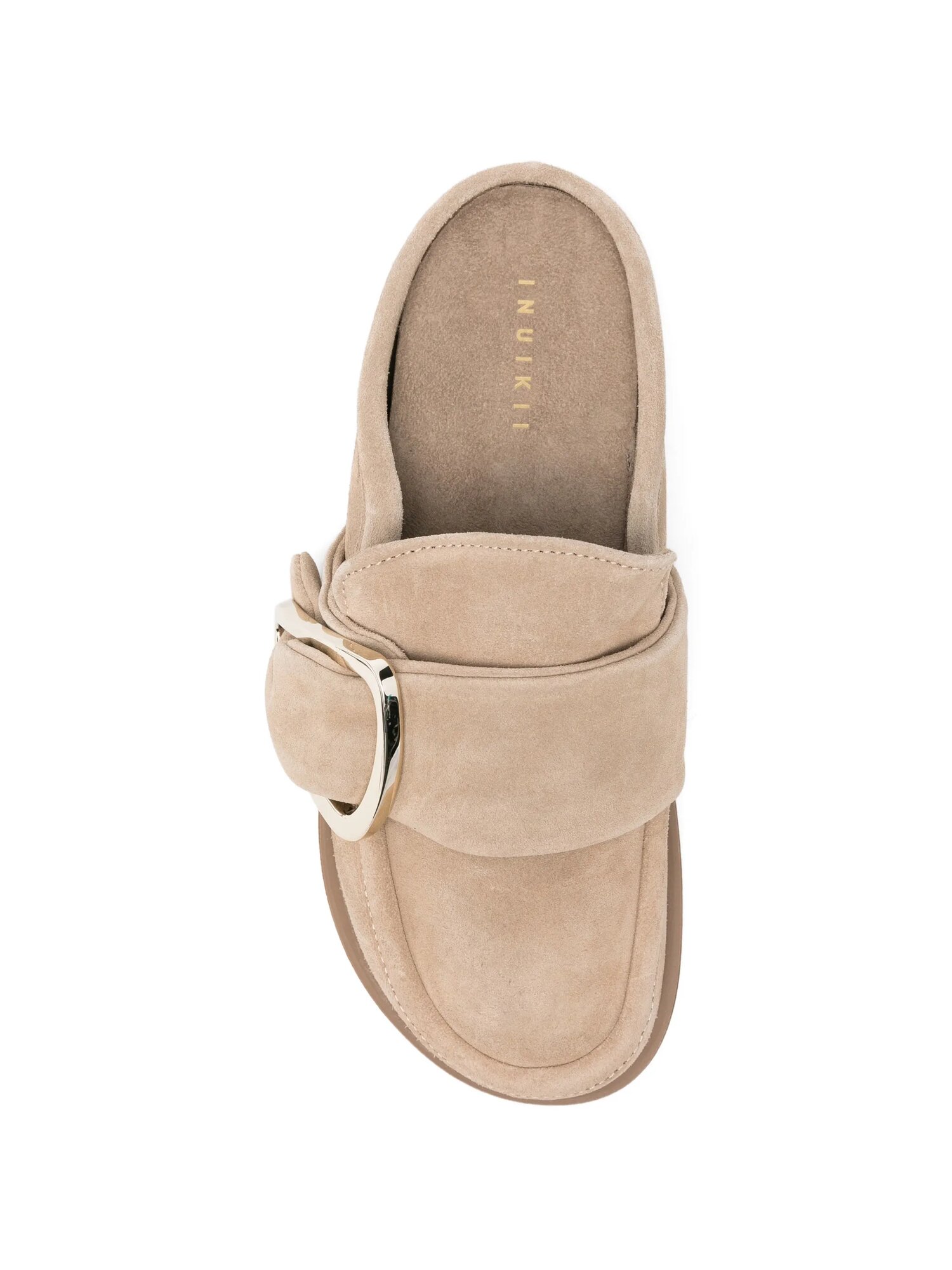 Мюли INUIKII Soft buckle mules, размер 36, разноцветный — фото 1
