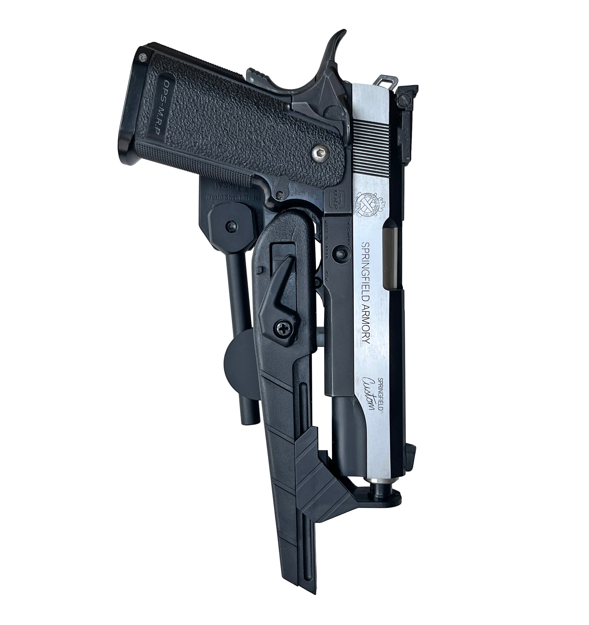 Универсальная спортивная кобура DVC2 (чёрная) (Универсальная, правша / левша)