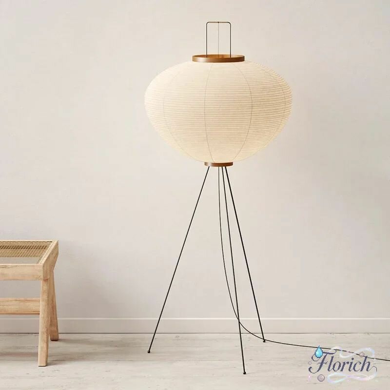 Бумажные огни торшер напольный