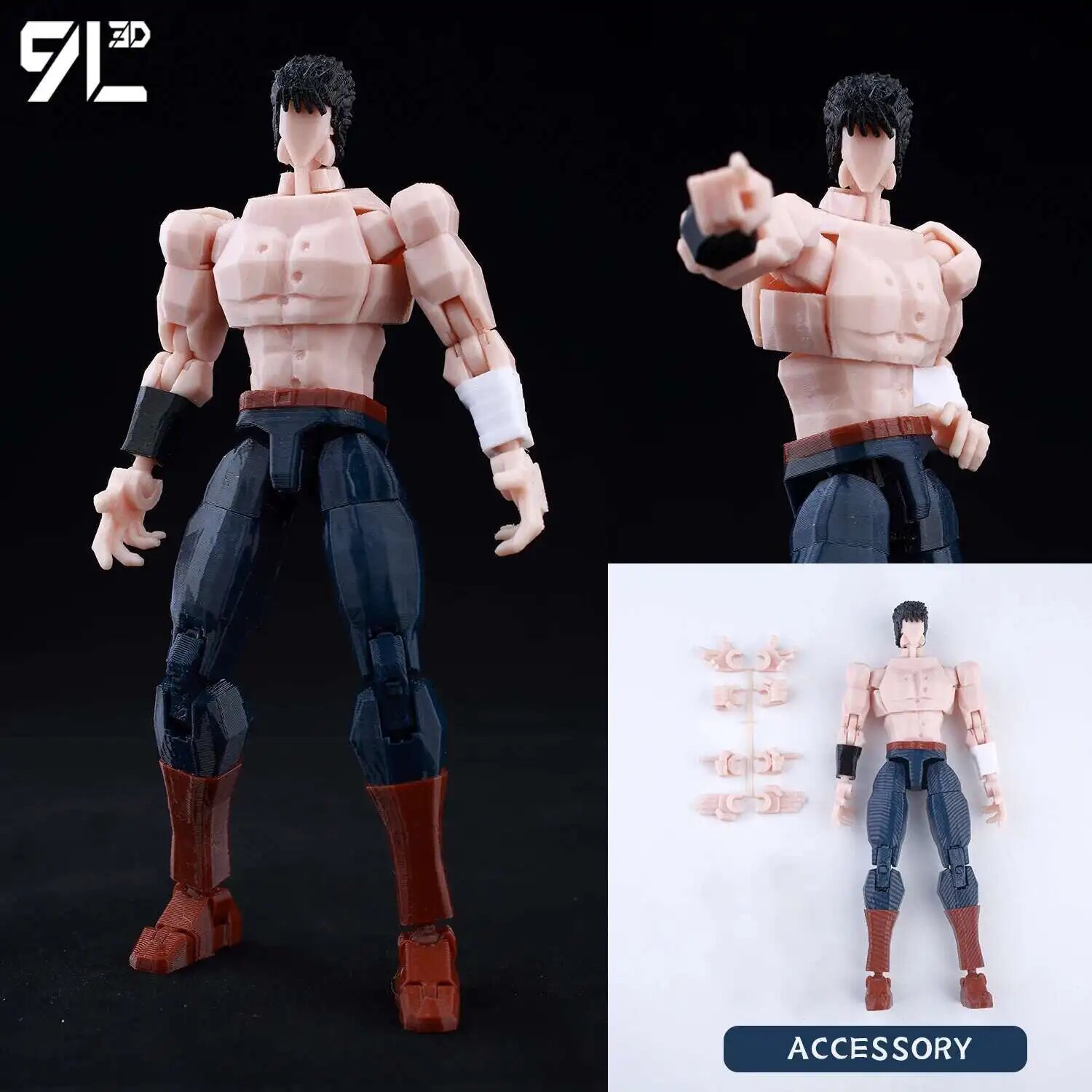 Lucky13 Kenshiro Bare Chest, Розовый