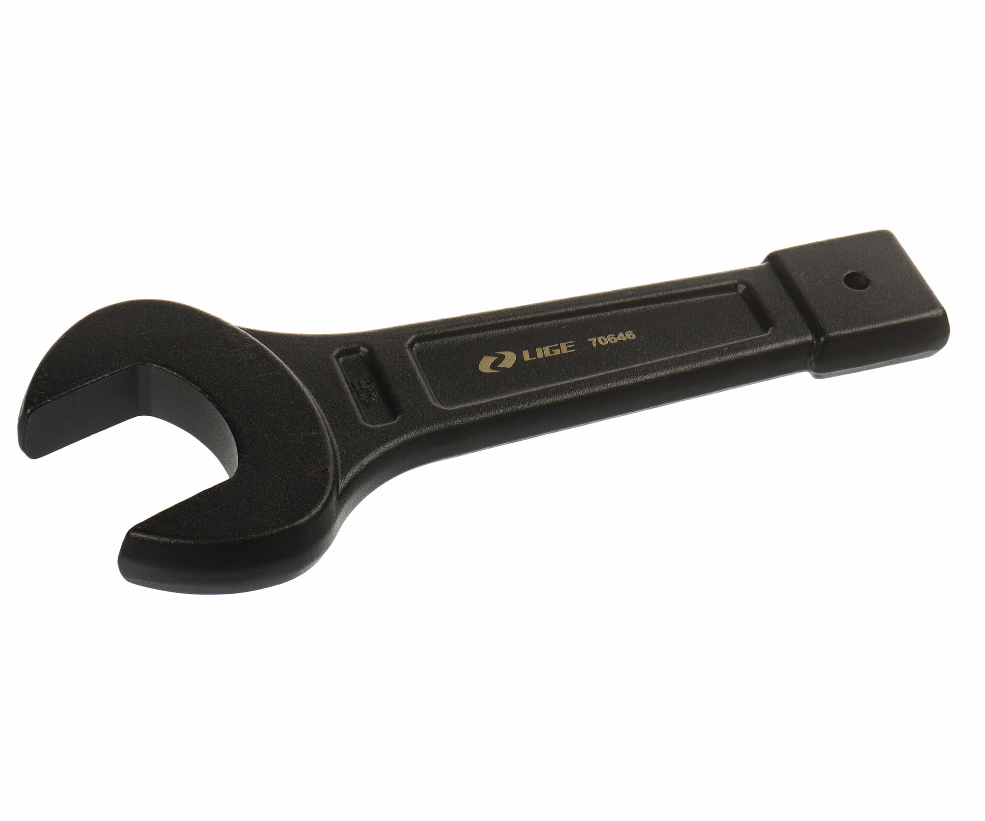 Ключ рожковый 46мм ударный односторонний (L-250мм) LG-70646 LIGE